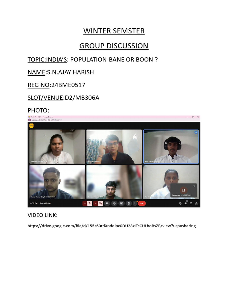 Group Discussion | PDF