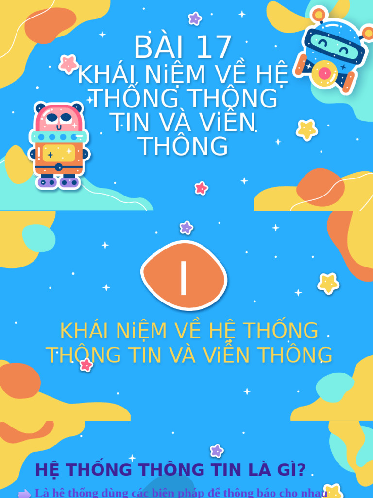 Bai 17 Khai Niem Ve He Thong Thong Tin Va Vien Thong | PDF