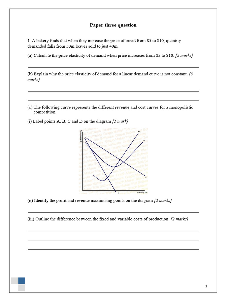 Paper Three - Formative | PDF