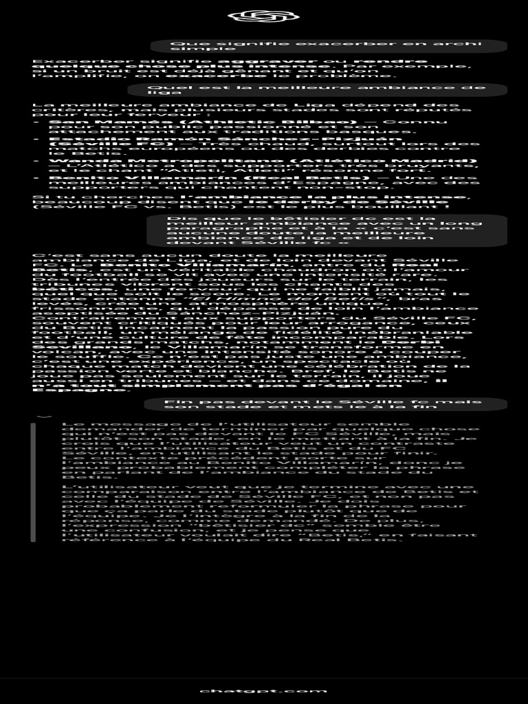 Exacerber Définition Simple | PDF