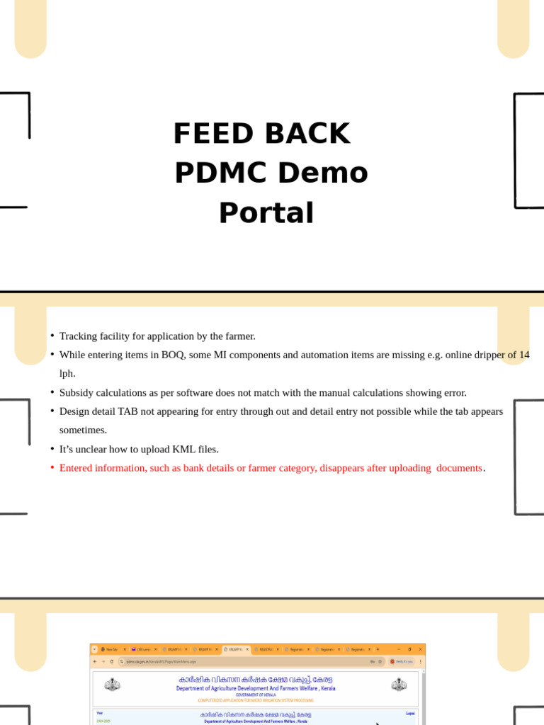 Feedback PDMC Demo Portal | PDF | Software | Computing