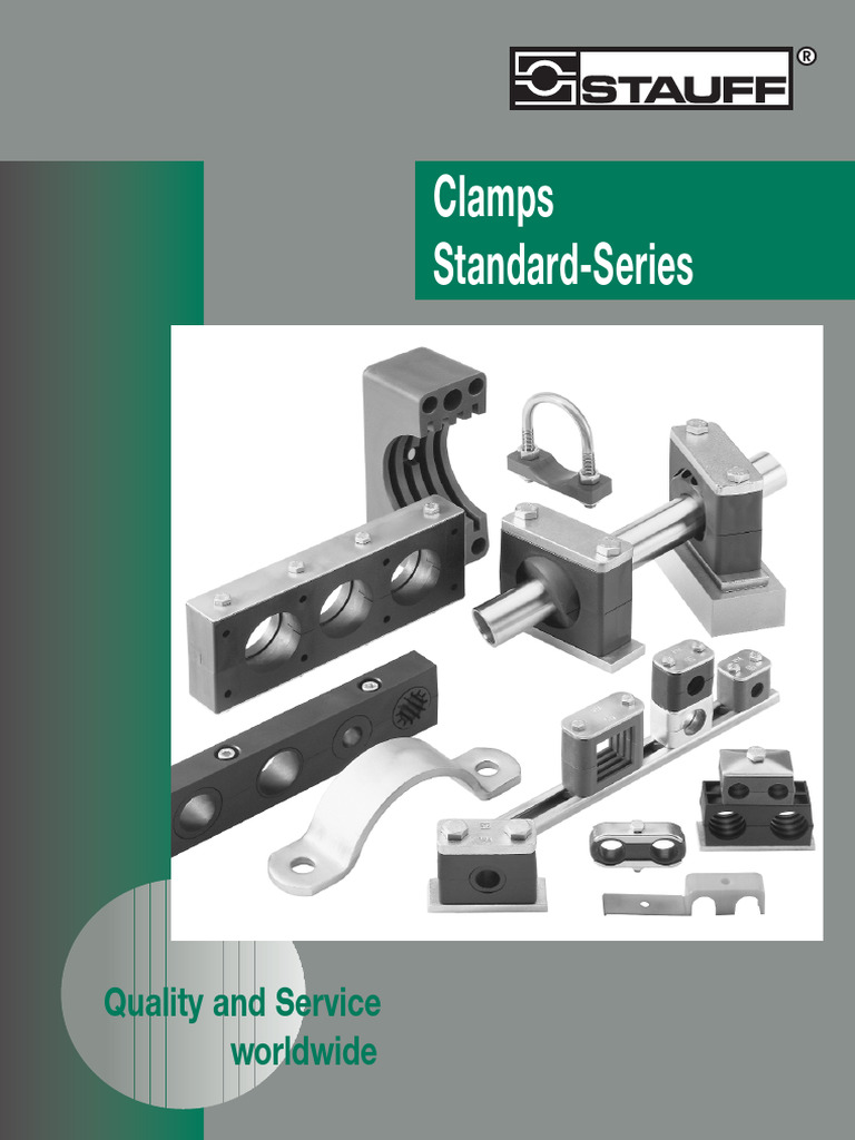 Clamp Stauff Clamp Standard Series 2 | PDF | Screw | Pipe (Fluid ...