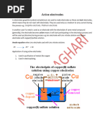 Electrolysis of Copper Sulfate Guide | PDF | Anode | Redox