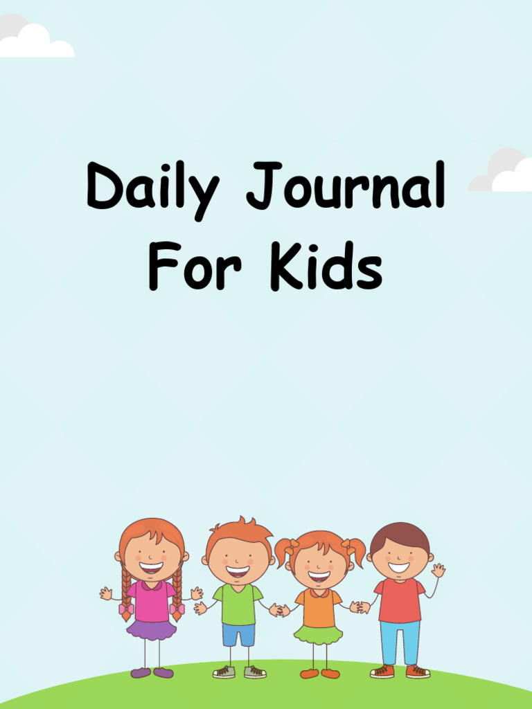 Daily Journal For Kids | PDF