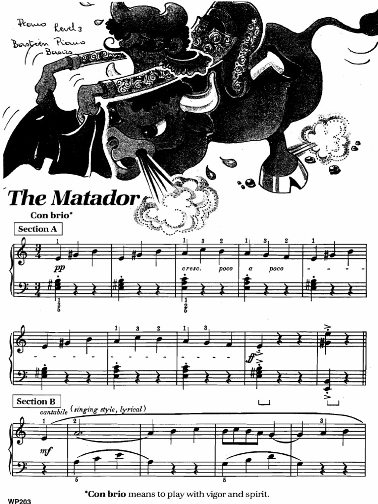Bastien James - The Matador | PDF