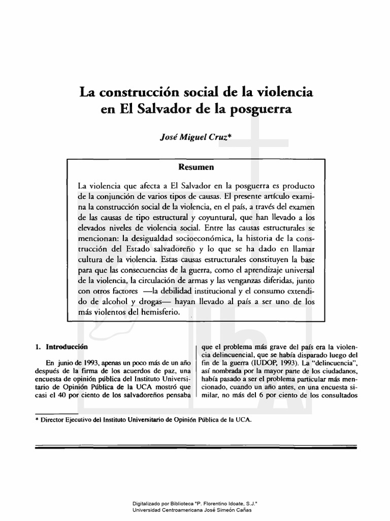 agarcia,+ECA2003 058 661 662E+ | PDF | Violencia | El Salvador