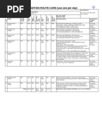 DofE Expedition Route Card Template | PDF