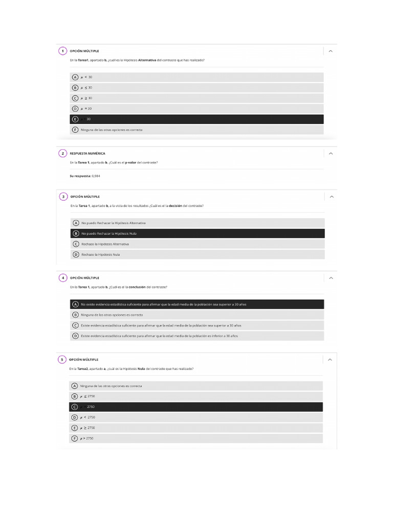Examen Pract. 5 Estadistica | PDF
