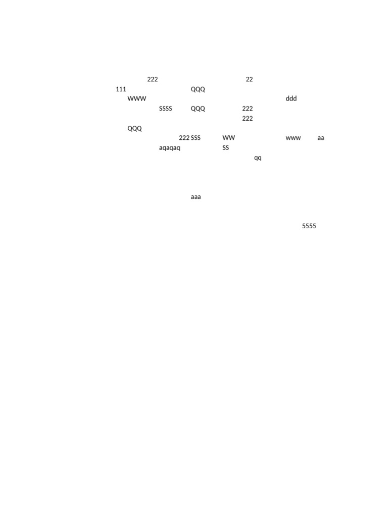 222 22 111 QQQ WWW DDD Ssss QQQ 222 222 QQQ 222 SSS WW WWW Aa Aqaqaq SS QQ | PDF