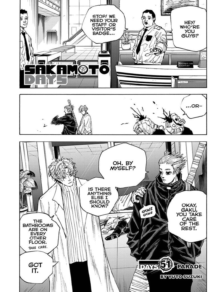 Sakamoto Days CH - 051 @manga - Gallery | PDF