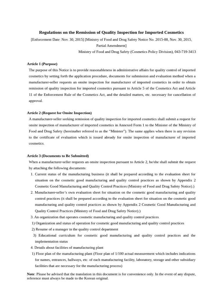5.regulations On The Remission of Quality Inspection For Imported ...