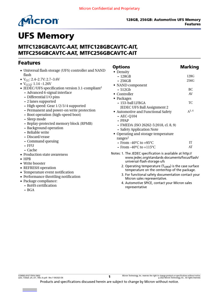 Auto 153ball Ufs v31 140s TLC | PDF