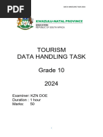 Data Handling Task 2025 Marking Guidelines | PDF | Tourism | Climate Change