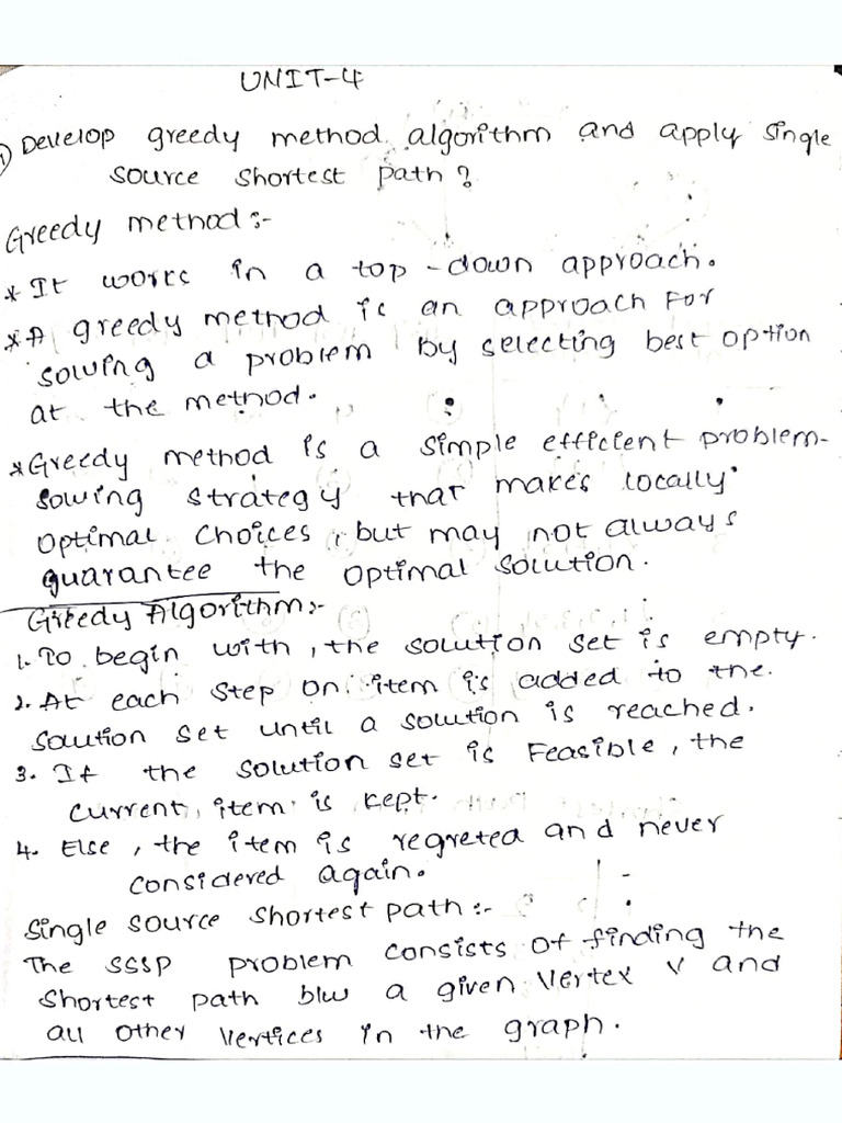 DAA 4th Chapter | PDF