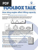 Sling Angle Stress and Load Calculations | PDF | Stress (Mechanics ...