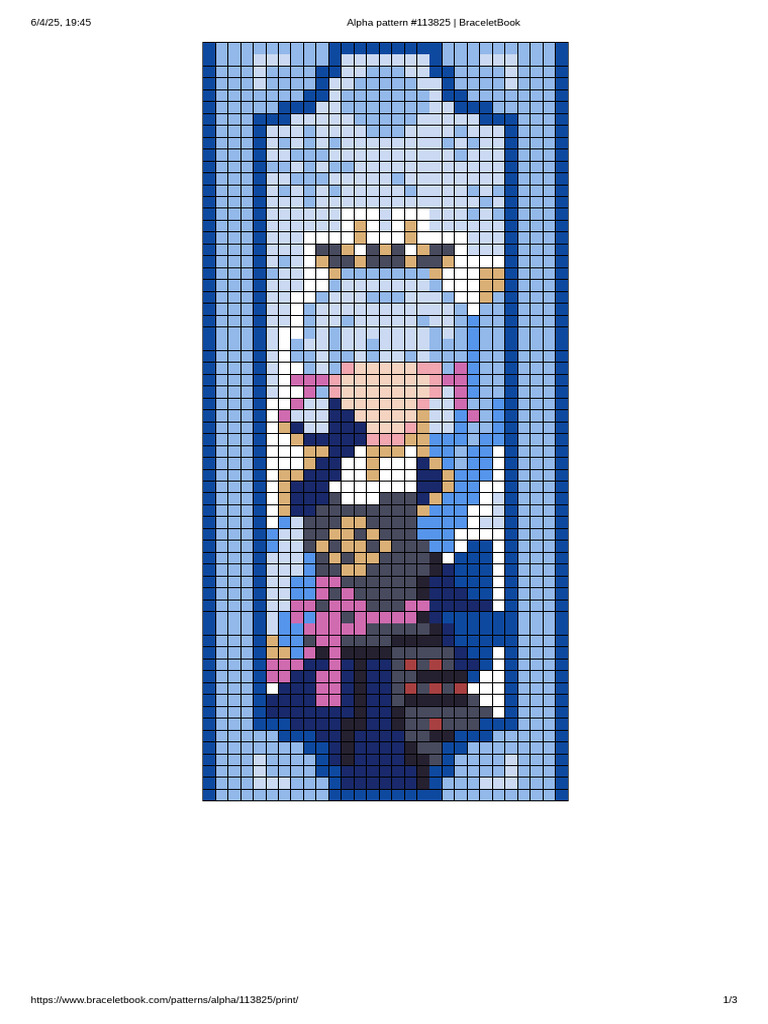 Alpha Pattern 113825 Braceletbook Pdf
