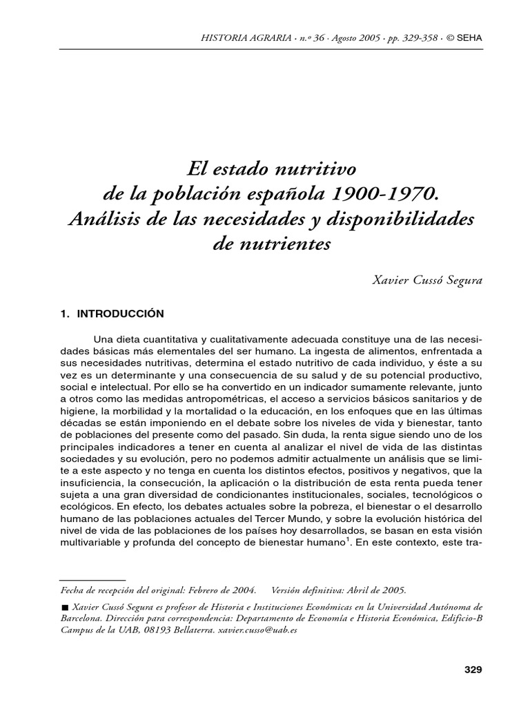 Ha36 Cusso | PDF | Dieta | Nutrición