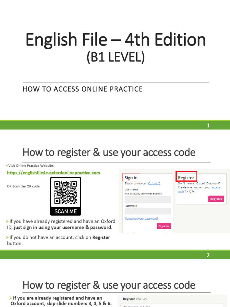 Accessing English File Online Practice | PDF | Computing