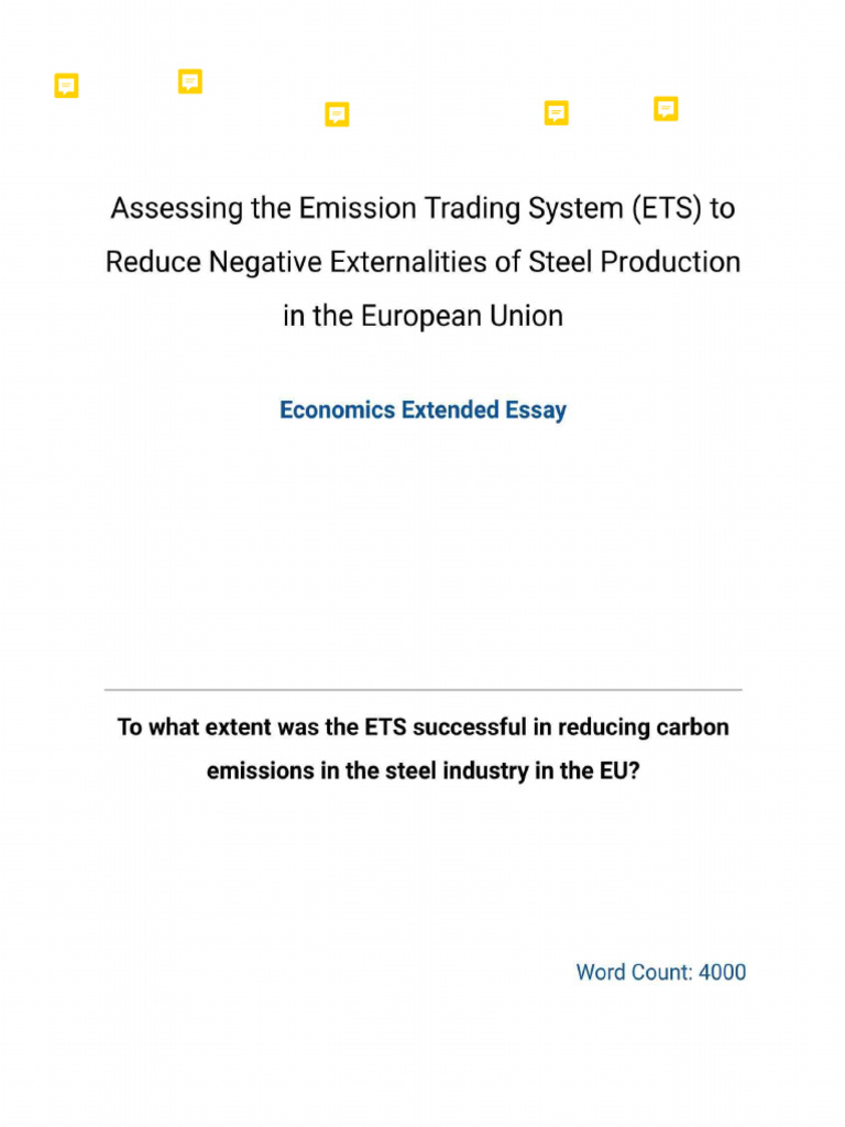 Econ EE Sample 2 ETS - Annotated | PDF