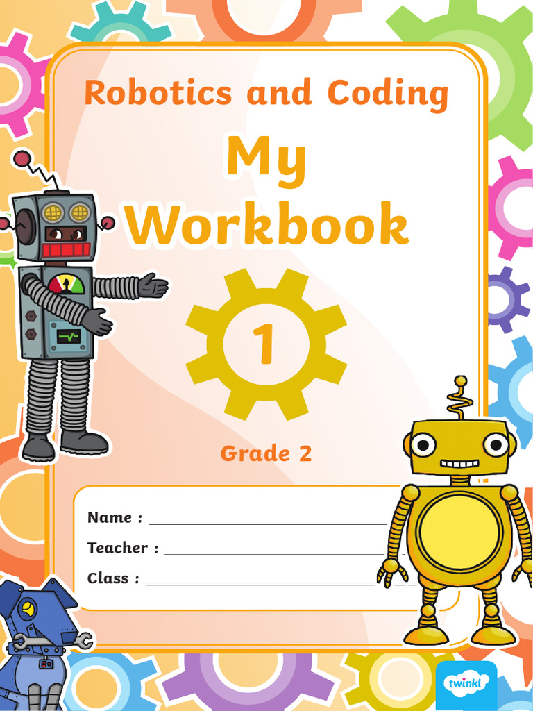 Grade R Coding & Robotics Workbook | PDF | Computer Programming | Pattern