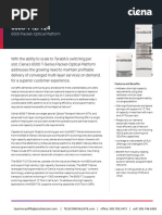 CIENA CN 6500 - Hardware Reference | PDF | Wavelength Division Multiplexing | Data Transmission