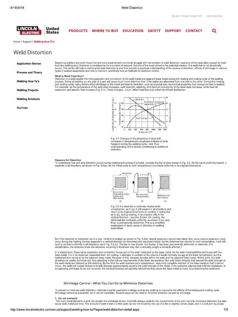 Distortion Control Prevention by Fabrication Techniques.1 PDF | PDF