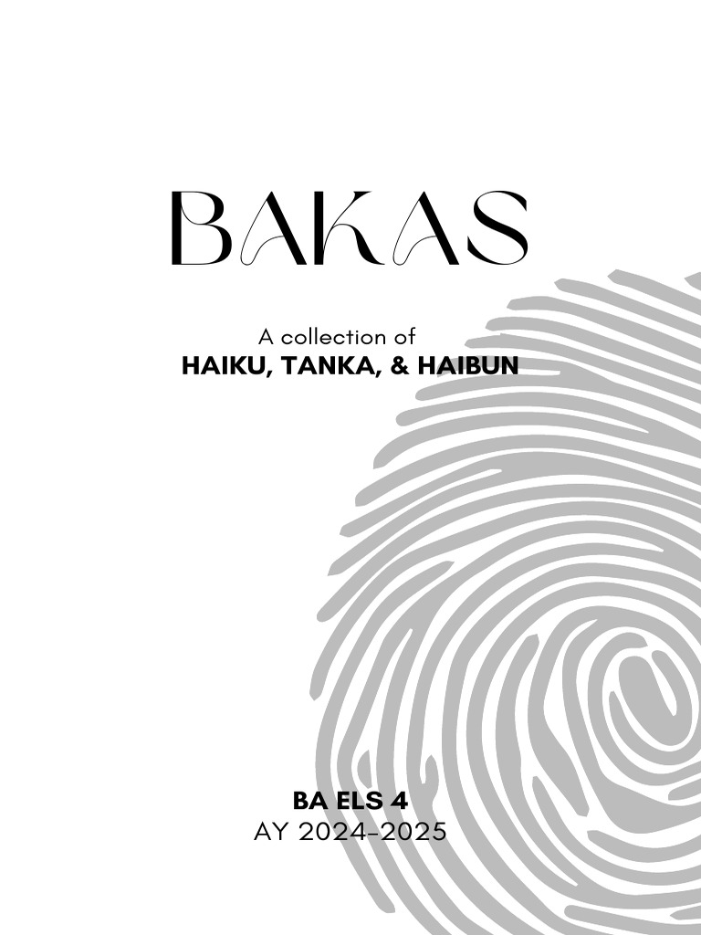 Bakas - BA ELS 4 | PDF