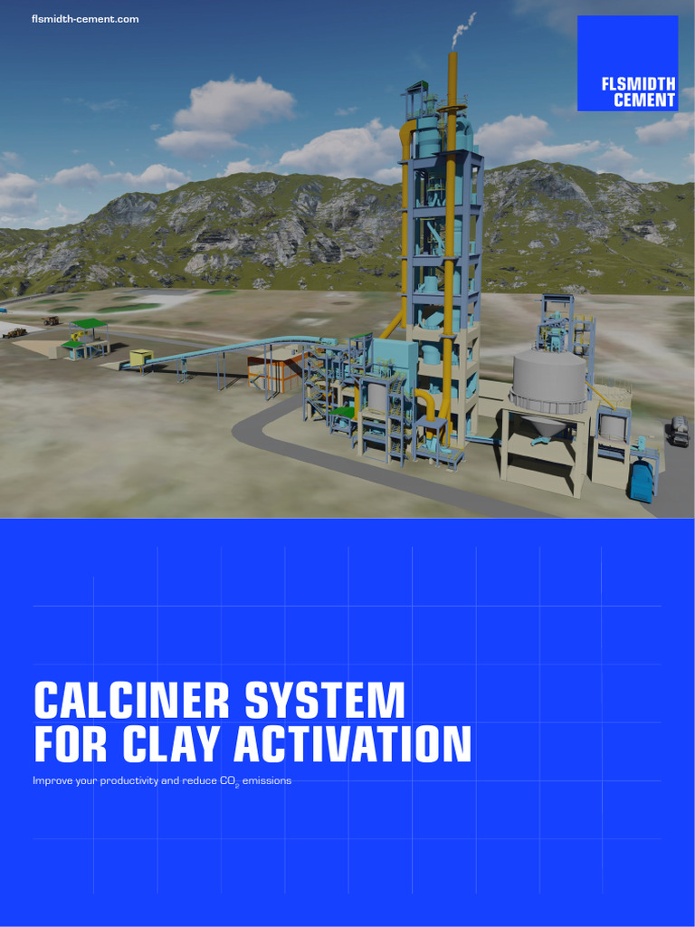 Clay Activation Calciner System | PDF | Cement | Materials