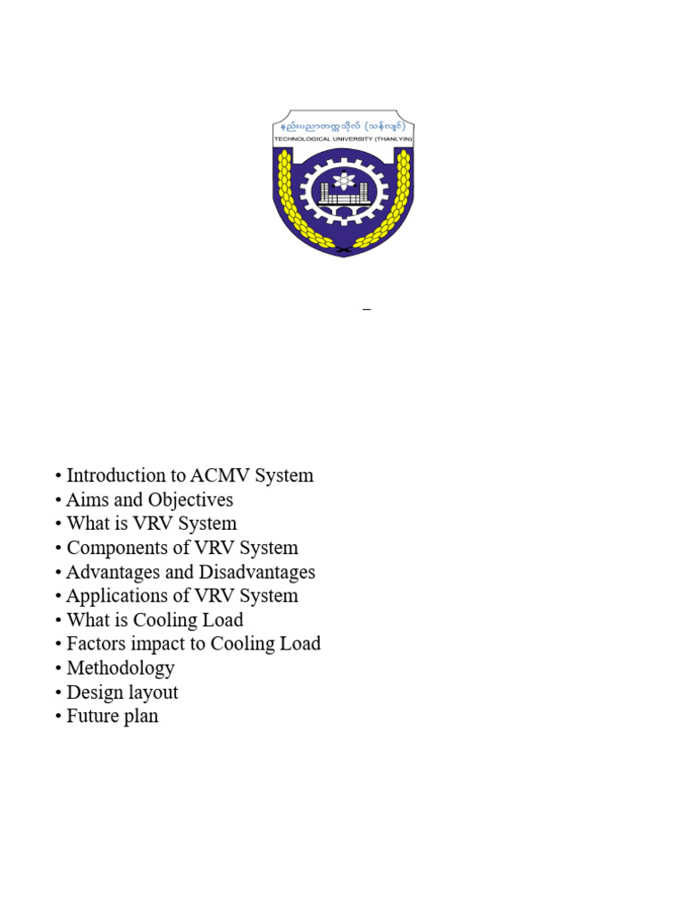 VRV System Design & Cooling Load Analysis | PDF | Air Conditioning ...