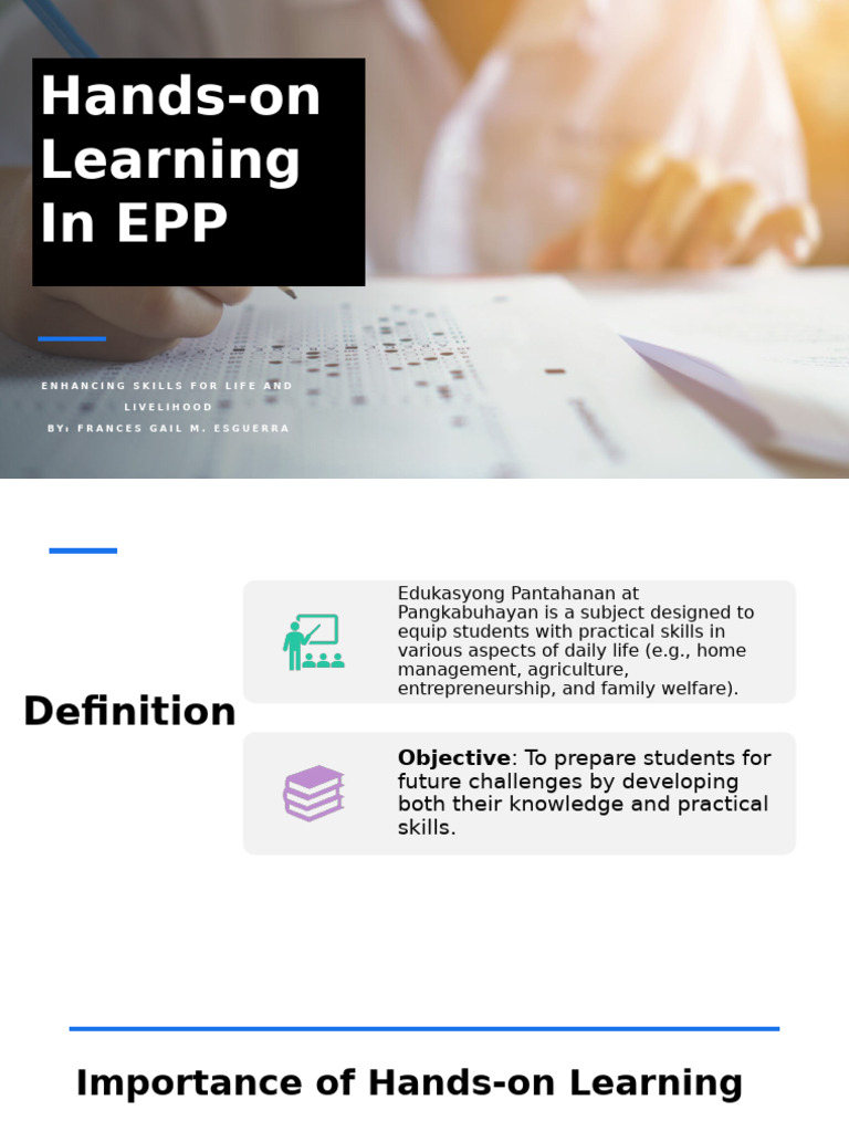 Hands-on-Learning | PDF