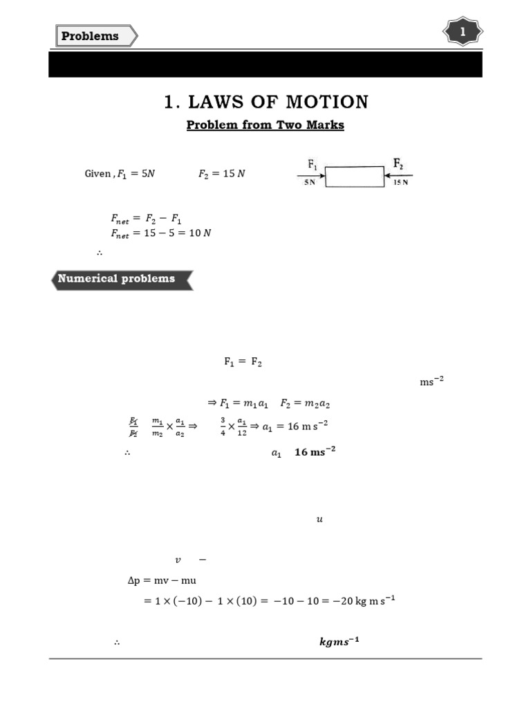 10th Grade Science Problem Solutions | PDF | Series And Parallel ...
