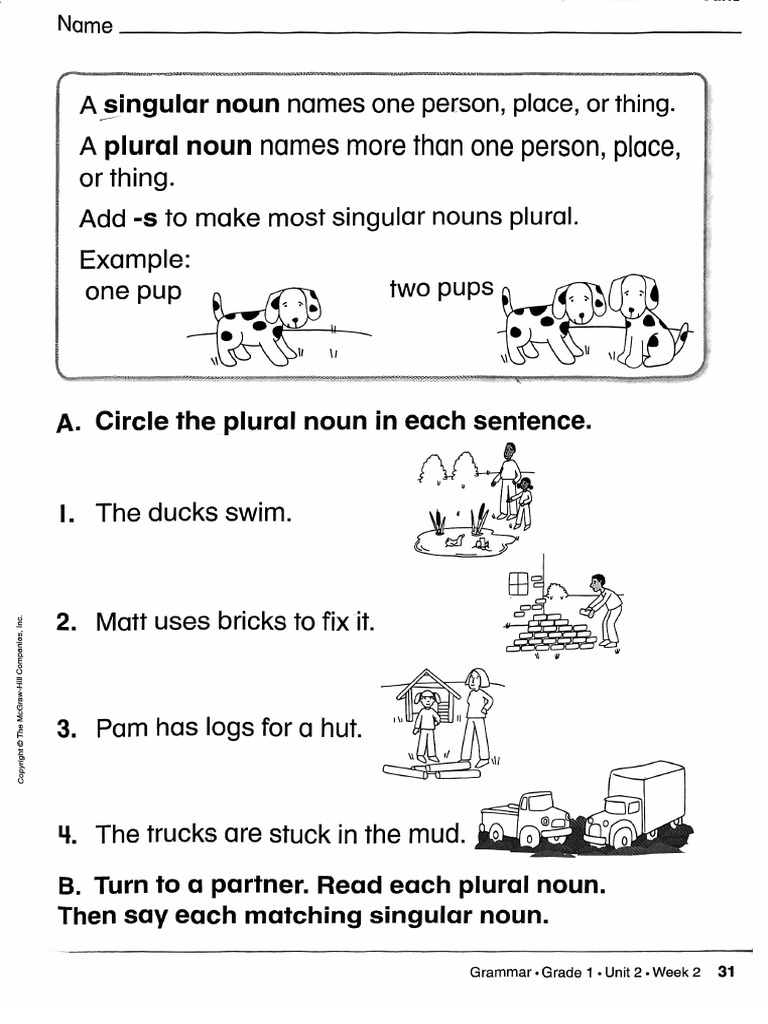 試卷寶-Grade 1 · Unit 2· Week 2 | PDF