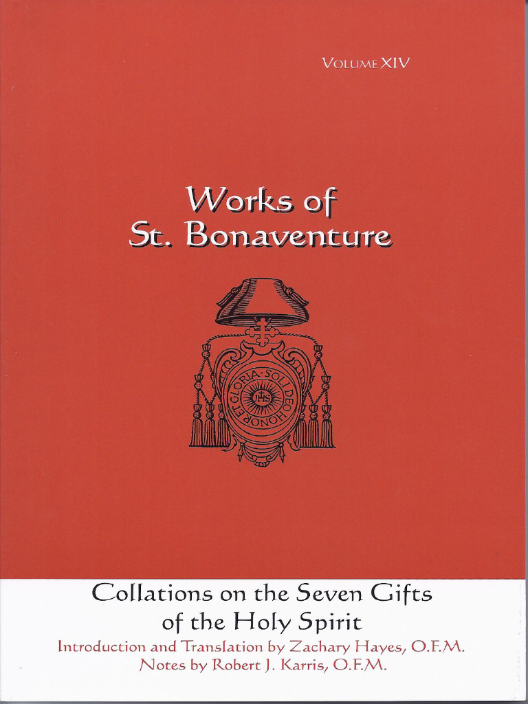 (Bonaventure Texts in Translation Series) Robert Karris - Zachary Hayes ...