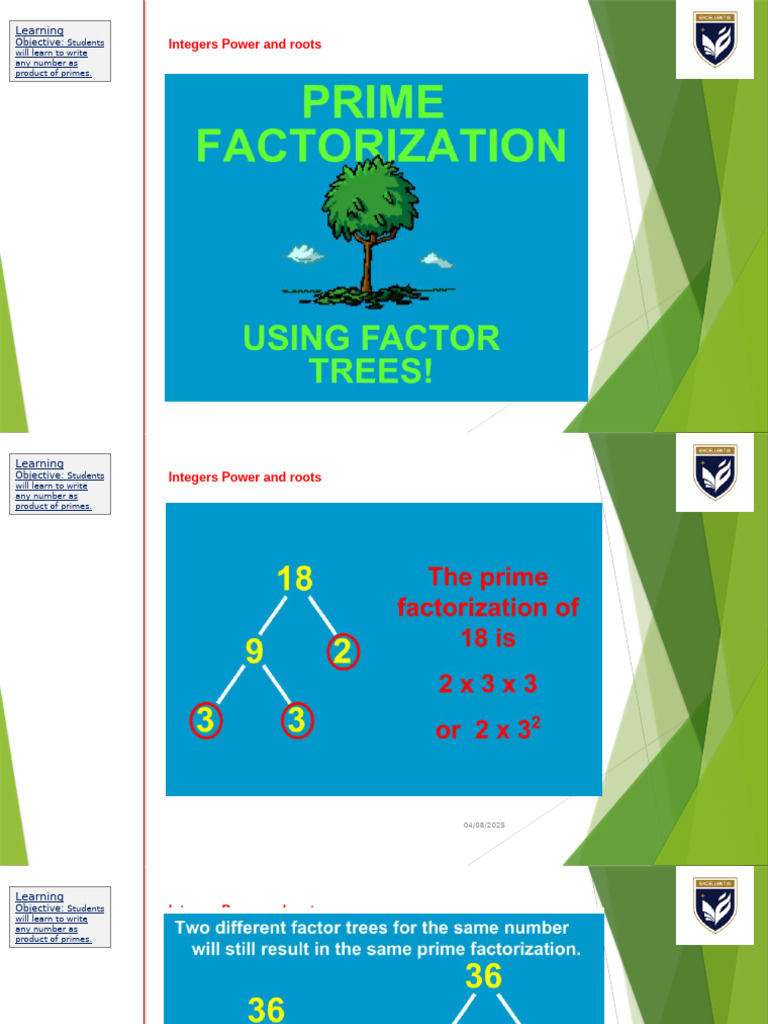 Prime Factorisation | PDF