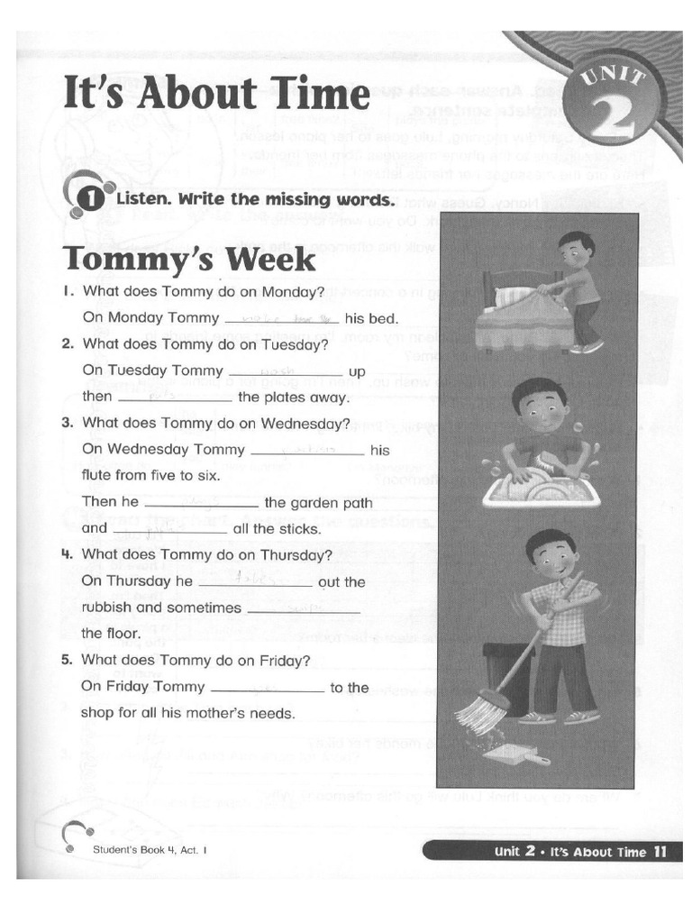 Backpack 4 Unit 2 Homework | PDF