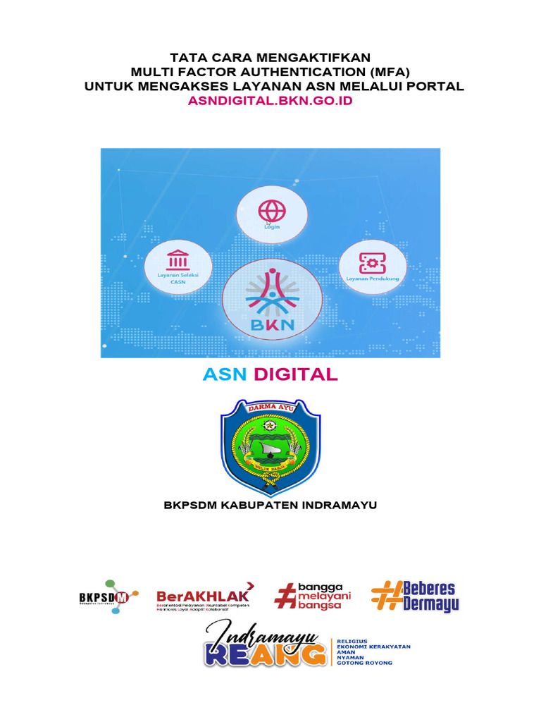 Tata Cara Mengaktifkan Multi Factor Authentication Untuk Mengakses ...