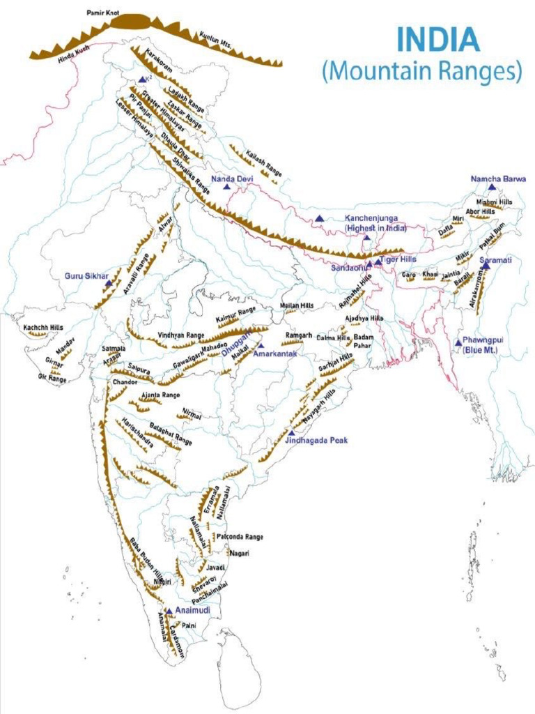 Indian Maps Combined | PDF