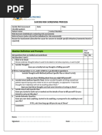 Bssa Outpatient Adult Asq Nimh Toolkit | PDF | Suicide | Mental Health