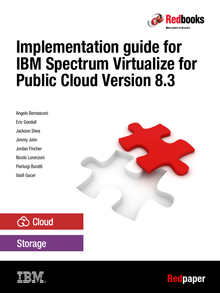 IBM Spectrum Virtualize Implementation Guide | PDF | Cloud Computing | Computing