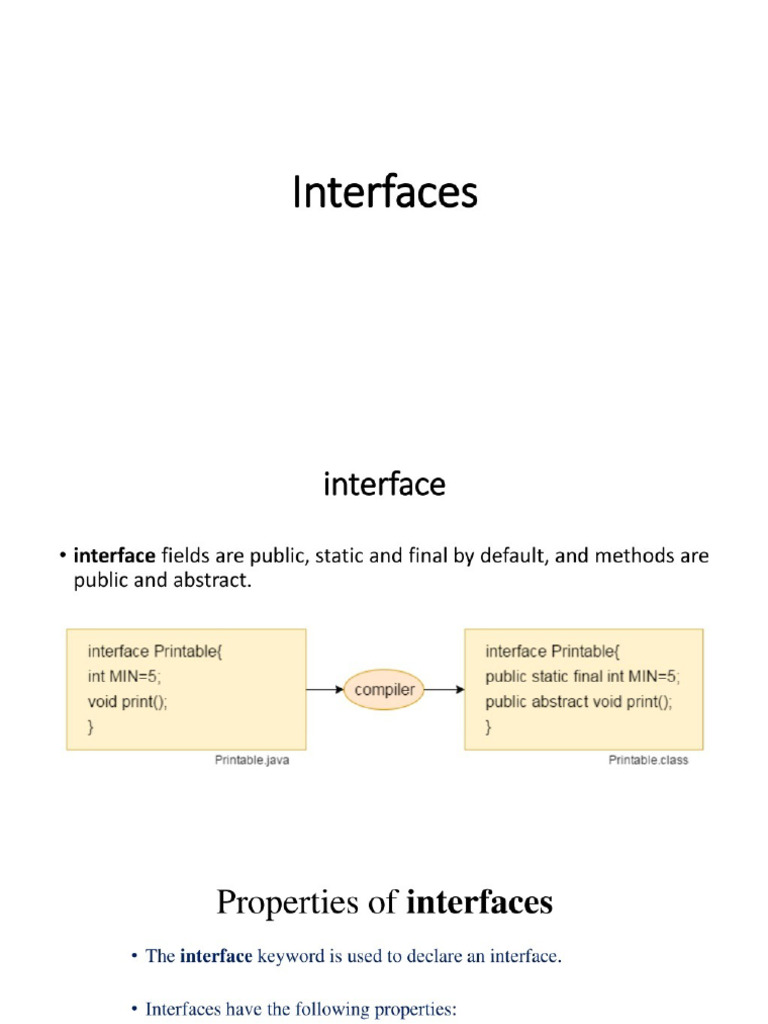 Unit 1 Interface | PDF