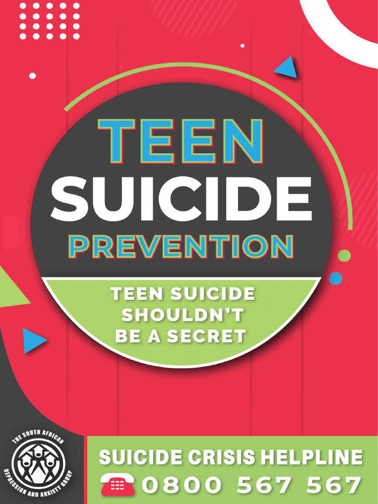 Teen Suicide Prevention Brochure | PDF