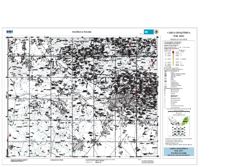 MAPA MINAS PACHUCA | México