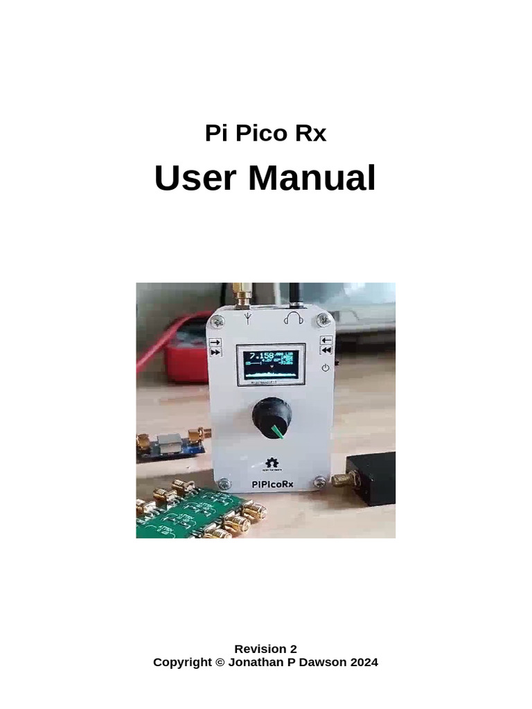 Pi Pico RX User Manual | PDF | Usb | Electrical Engineering