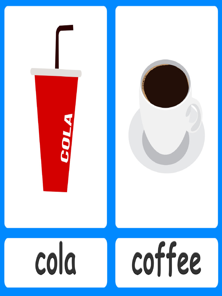 Flashcards - Drink | PDF