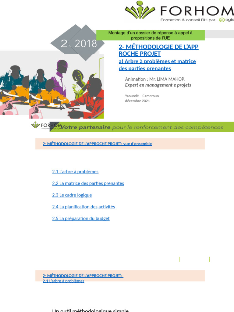 Méthodologie de l'Approche Projet | PDF | Développement durable