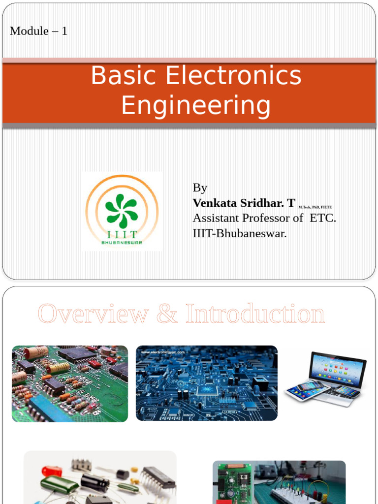 BEE Module-1 2024-25 Even - PPSX | PDF | P–N Junction | Diode