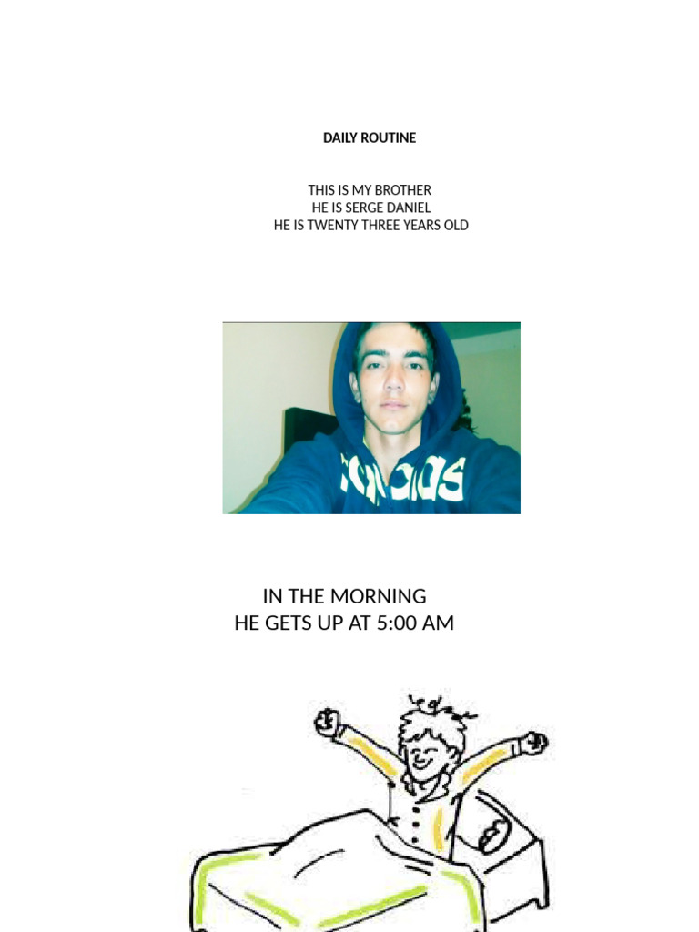 Daily Routine-Brother | PDF