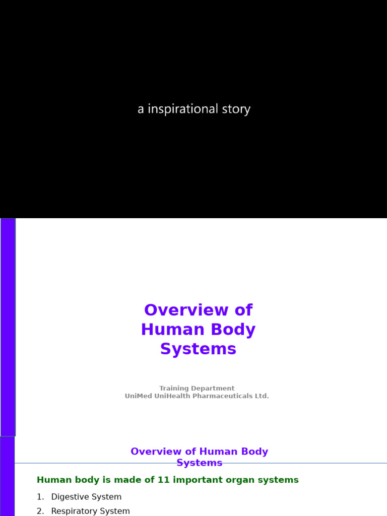 Overview of Human Body Systems | PDF | Heart | Human Body