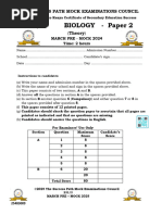 Bio Pp2 Latest Predictions 2025 | PDF | Biology