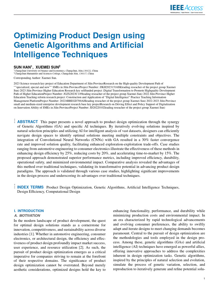 Optimizing_Product_Design_using_Genetic_Algorithms | PDF | Artificial Intelligence ...
